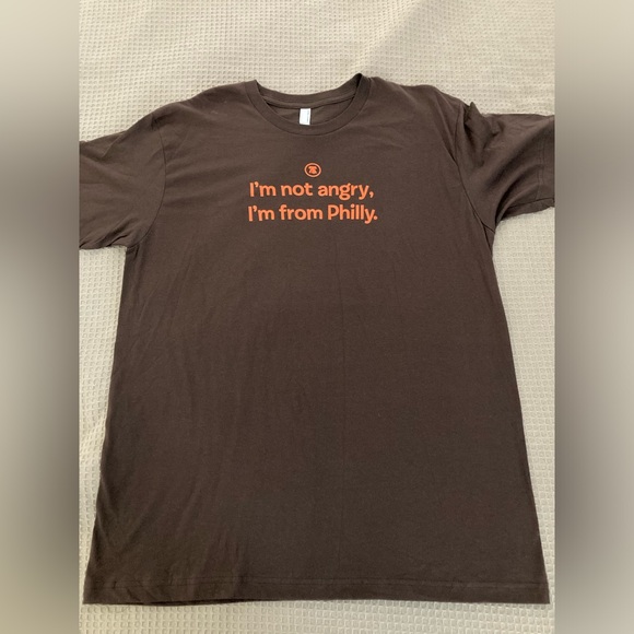 American Apparel | Shirts | Mens Im Not Angry Im From Philly Tshirt ...